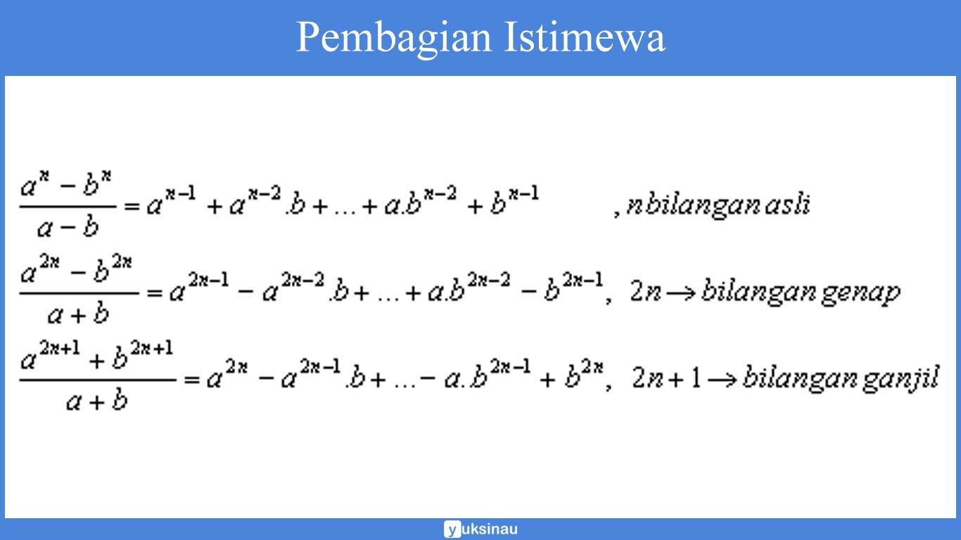 √ Polinomial: Materi, Syarat, Operasi Hitung, Contoh Soal, Pembahasan