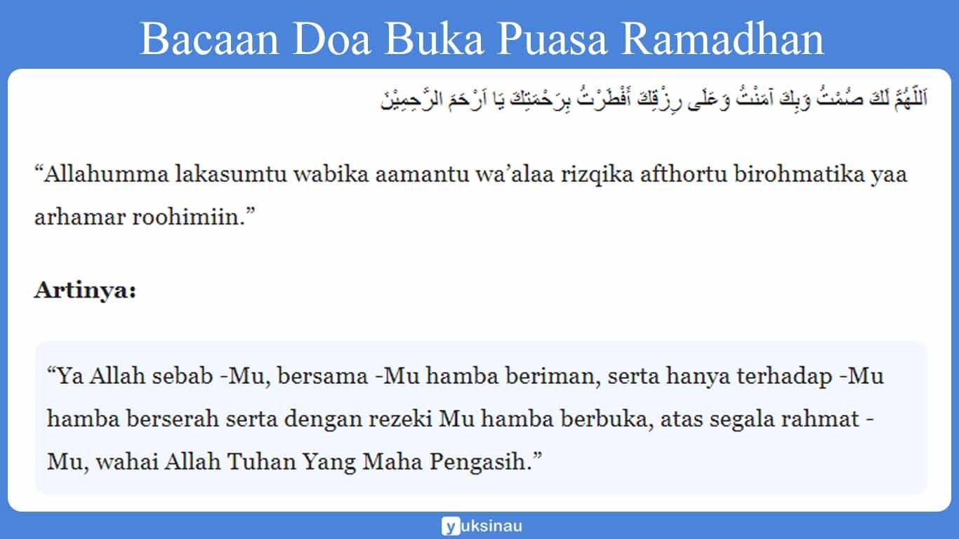√ Niat Puasa Ramadhan: Hukum, Bacaan Doa, Keistimewaan