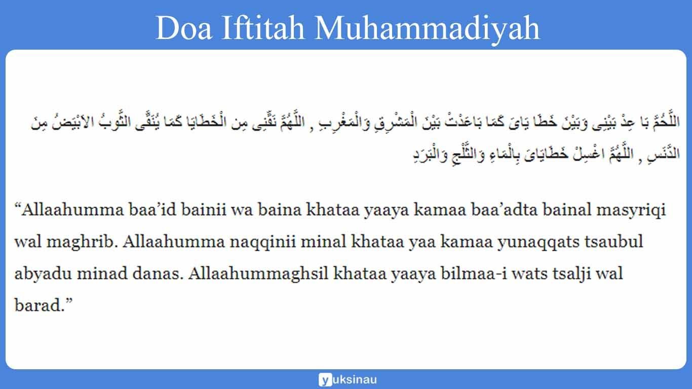 √ Doa Iftitah: Bacaan (Latin & Artinya), Hukum, Adab, Keutamaan