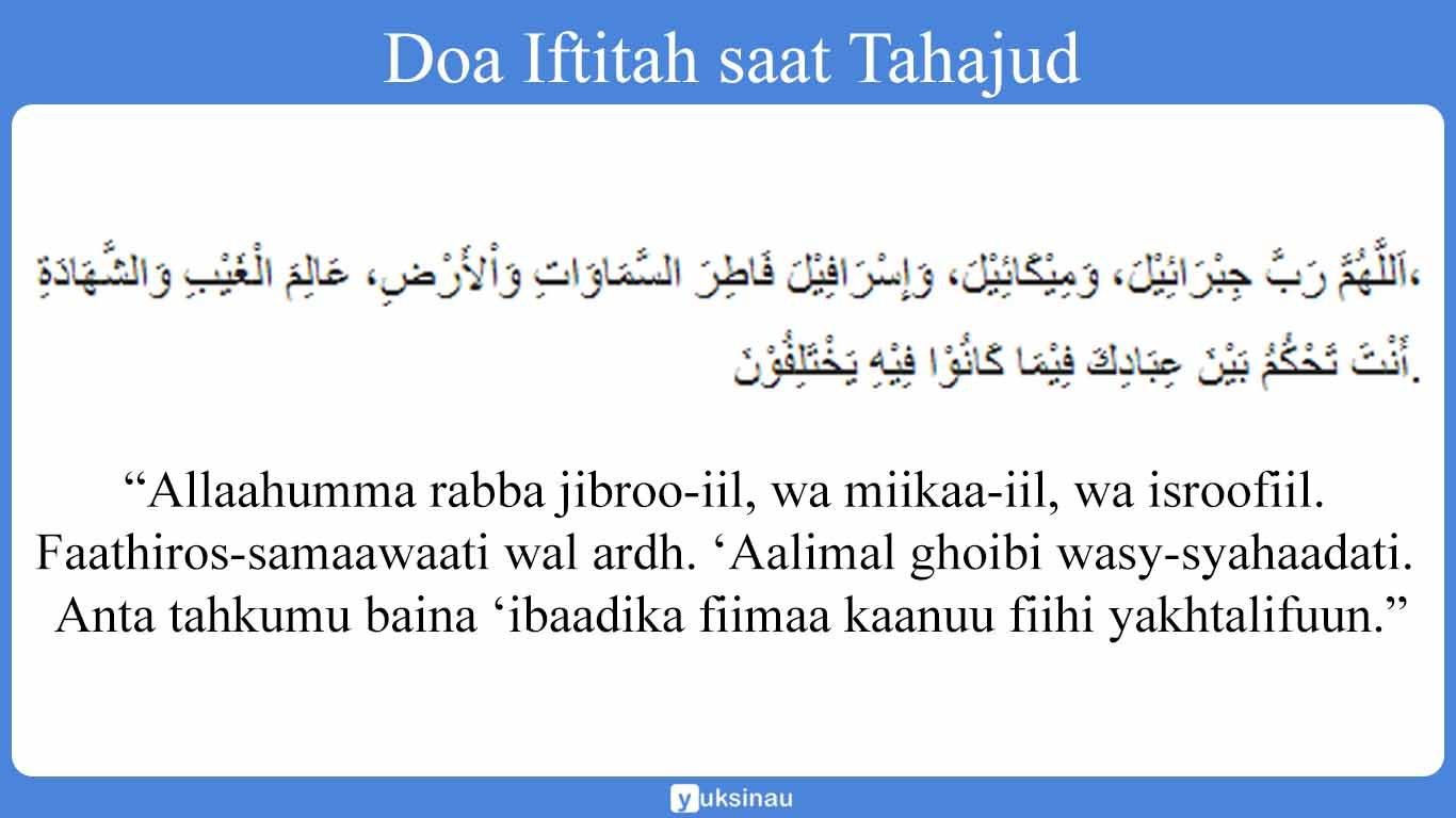 √ Doa Iftitah: Bacaan (Latin & Artinya), Hukum, Adab, Keutamaan