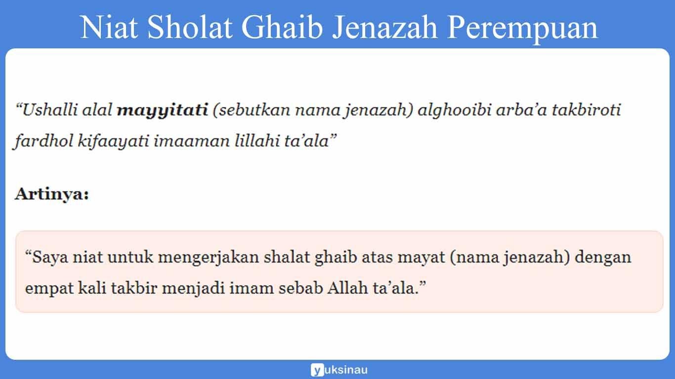 √ Sholat Jenazah: Posisi, Tata Cara, Bacaan Doa, Sholat Ghaib